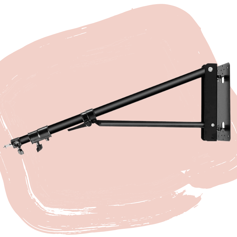 180º Triangle Wall/ Ceiling Mount Boom Arm (100cm - 180cm) – Glow Ring ...
